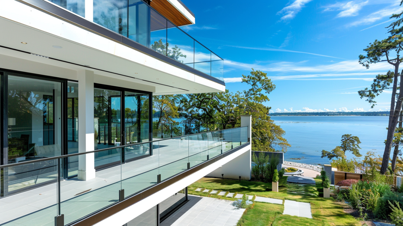 Elegant Glass Railings in Richmond - Belcarra Glass LTD